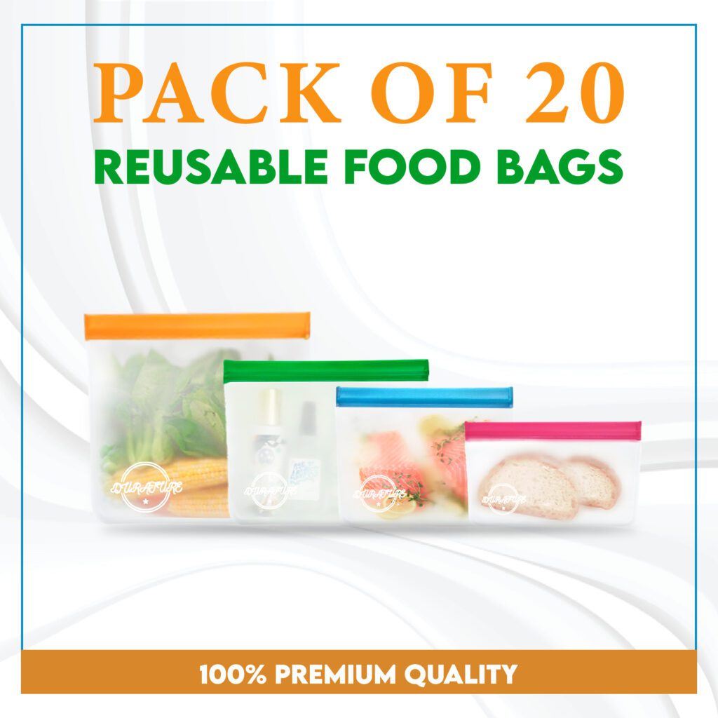 Durable & Nature Friendly Reusable Freezer Bags - Durature™